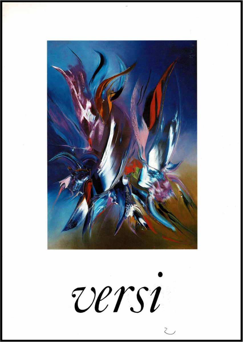 VERSI MICHEL, VERSI PRINT 1984 – Galerie 1001
