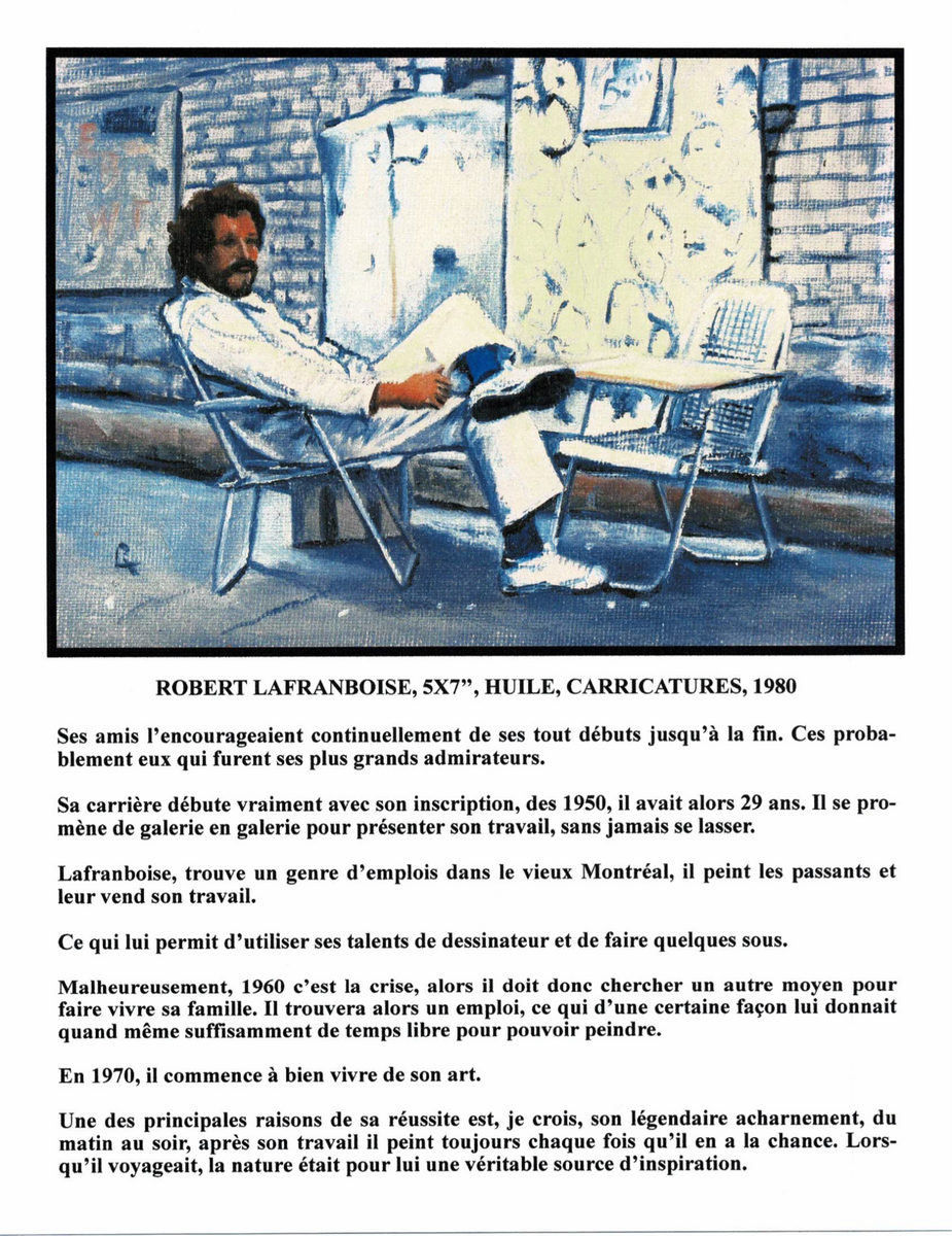 LAFRAMBOISE ROBERT 1921-2002 – Galerie 1001